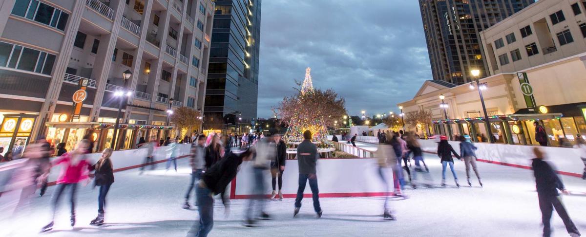 Come Skate Atlantic Station, Georgia's Largest Ice Skating Rink