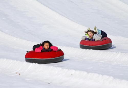 Buck Hill Sledding On Snowtubes Is Classic Minnesota Winter Fun