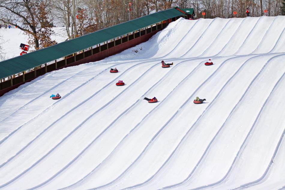 Buck Hill Sledding On Snowtubes Is Classic Minnesota Winter Fun