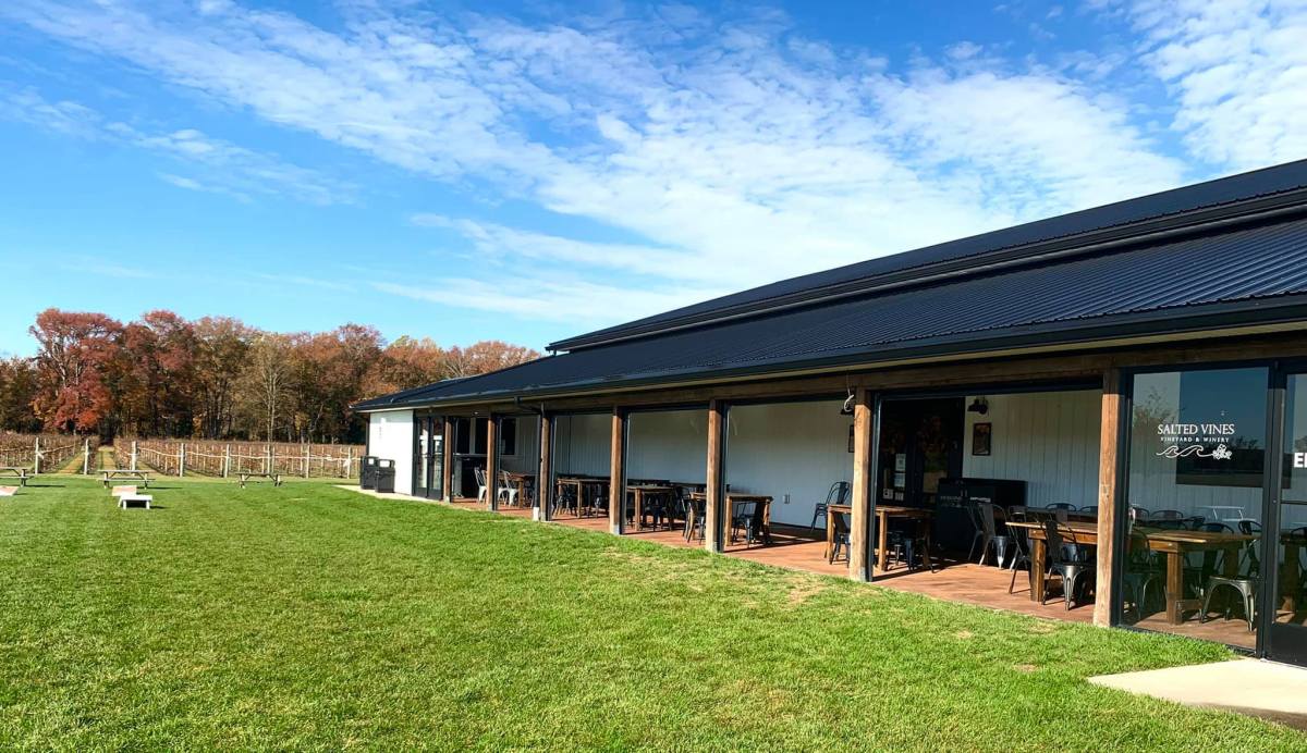 Salted Vines Winery In Delaware Offers A Cheese And Wine Pairing