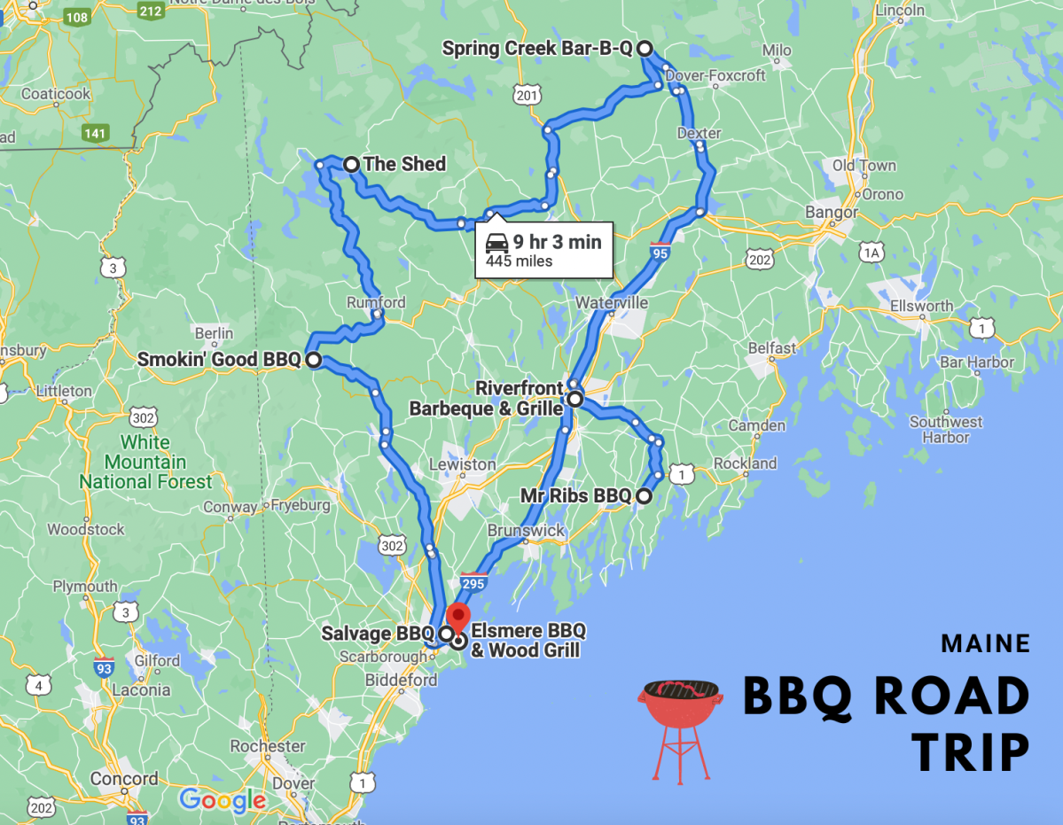 Take This Maine Road Trip To 7 Hole-In-The-Wall BBQ Restaurants