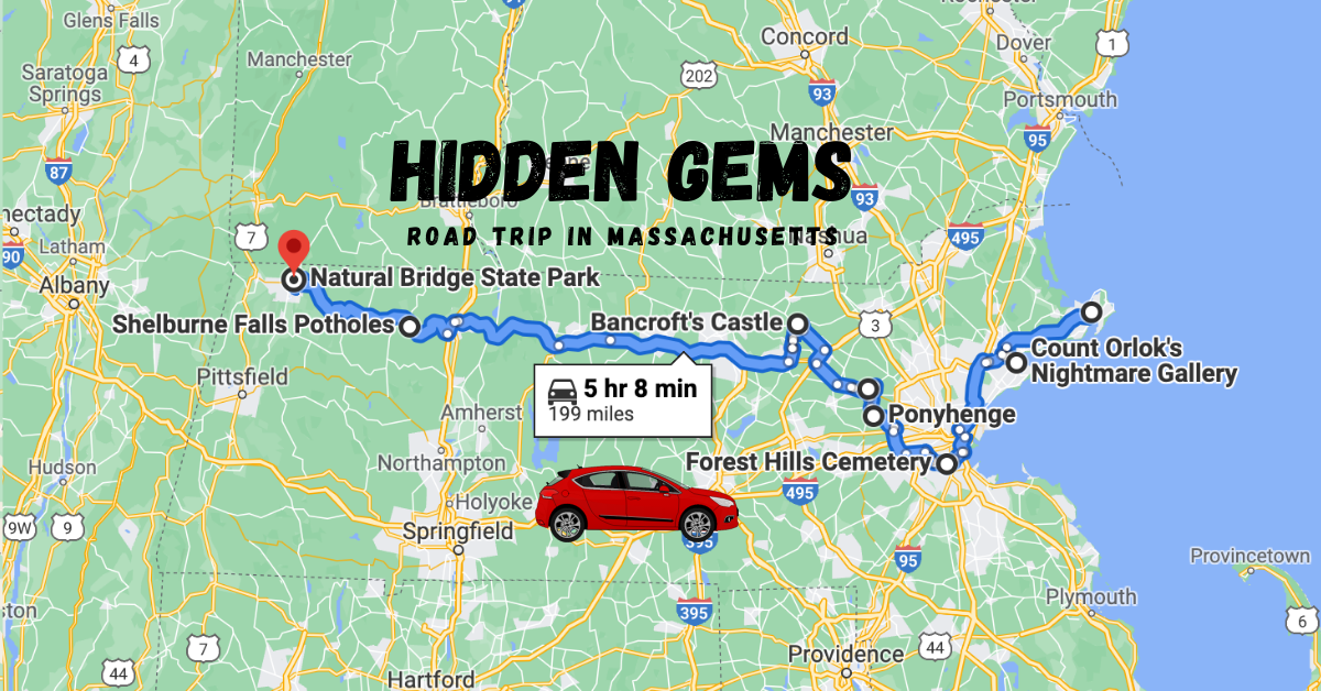 The Road Trip To The Best Hidden Gems In Massachusetts
