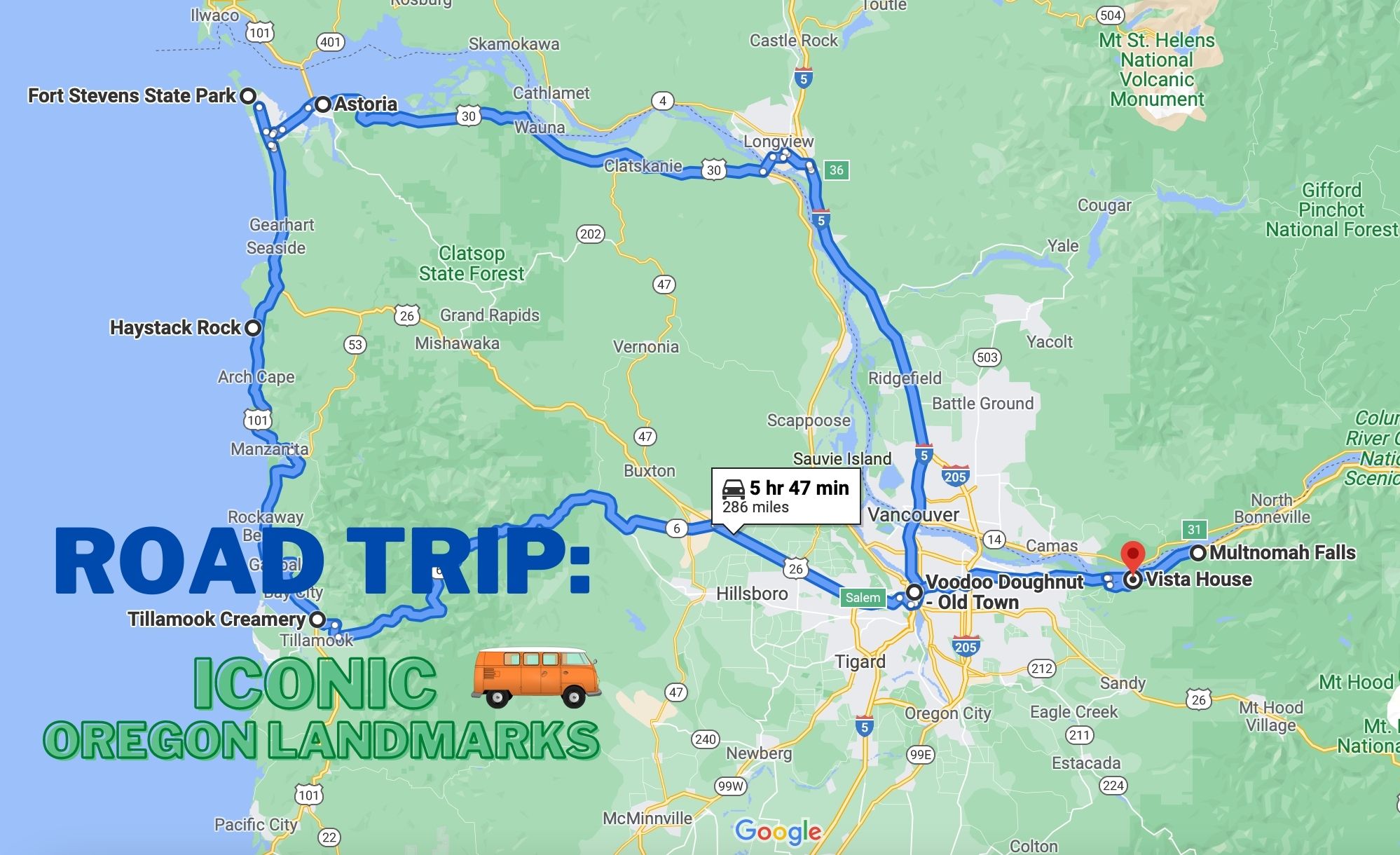 This Epic Road Trip Leads To 7 Iconic Landmarks In Oregon