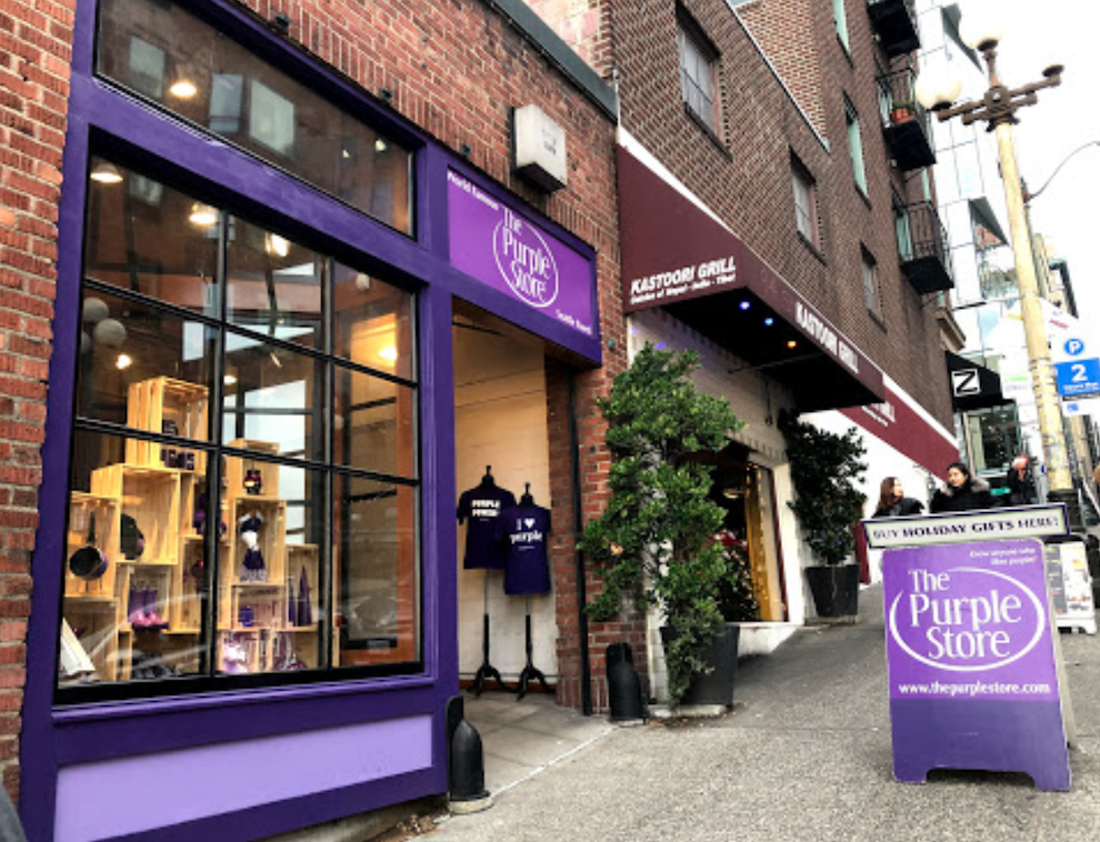 The Purple Store In Seattle Has Thousands Of Purple Items