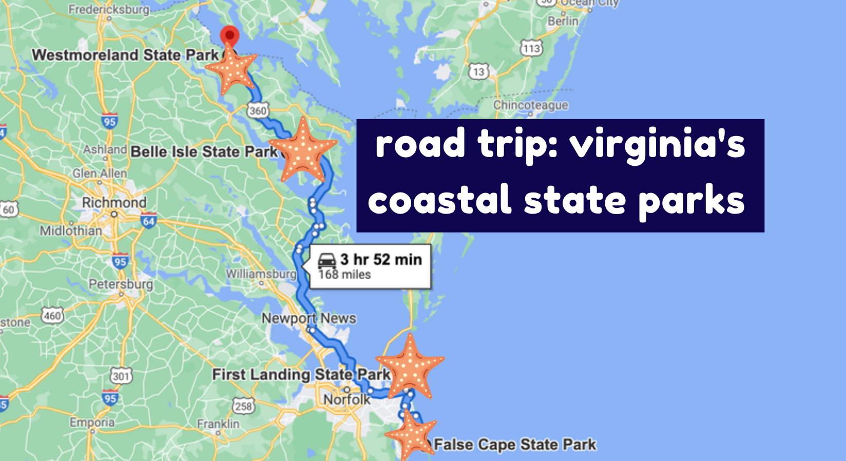 Take This 170-Mile Road Trip To See Virginia’s Most Beautiful Coastal ...