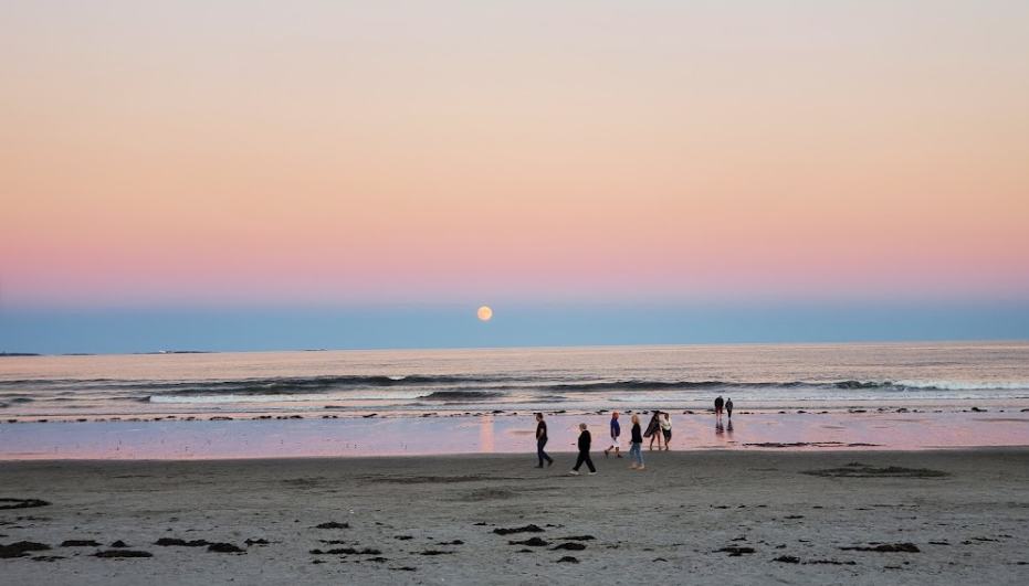 Watch The Sunrise At Jenness Beach In New Hampshire