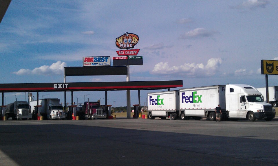 The Unsuspecting Oklahoma Truck Stop Where You Can Pull Over And Have ...
