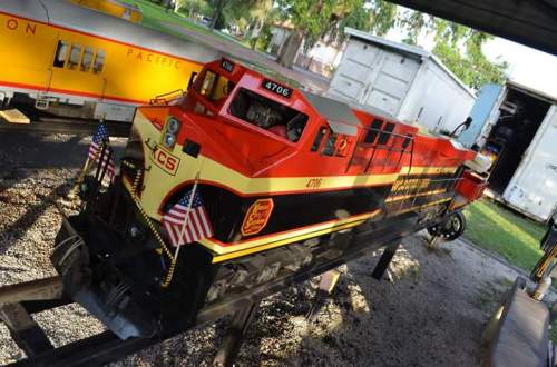 Scenic Miniature Train Ride: Largo Central Railroad In Florida