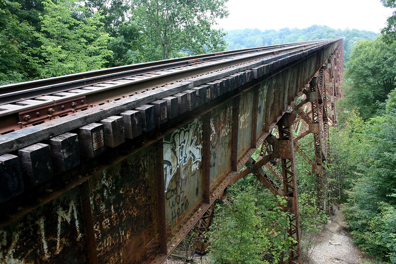 Tallest Bridge In Indiana: The Tulip Trestle Bridge