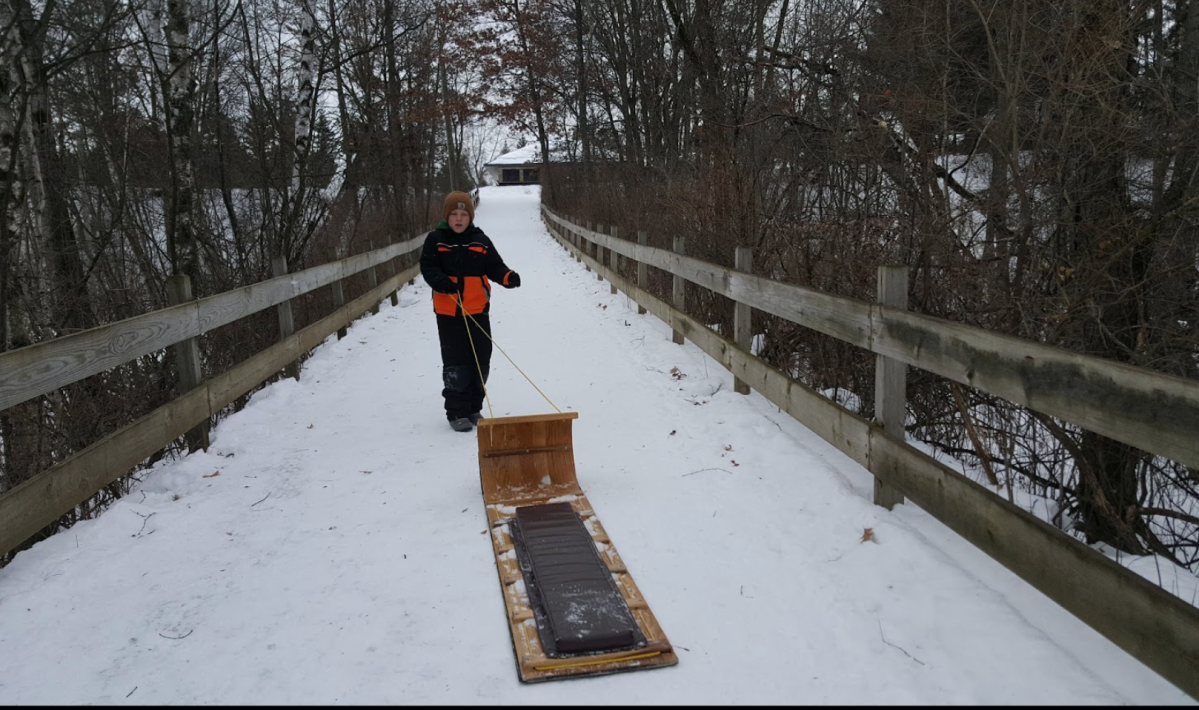 Reach Speeds Of Up To 25 MPH On Wisconsin's Epic Toboggan Run