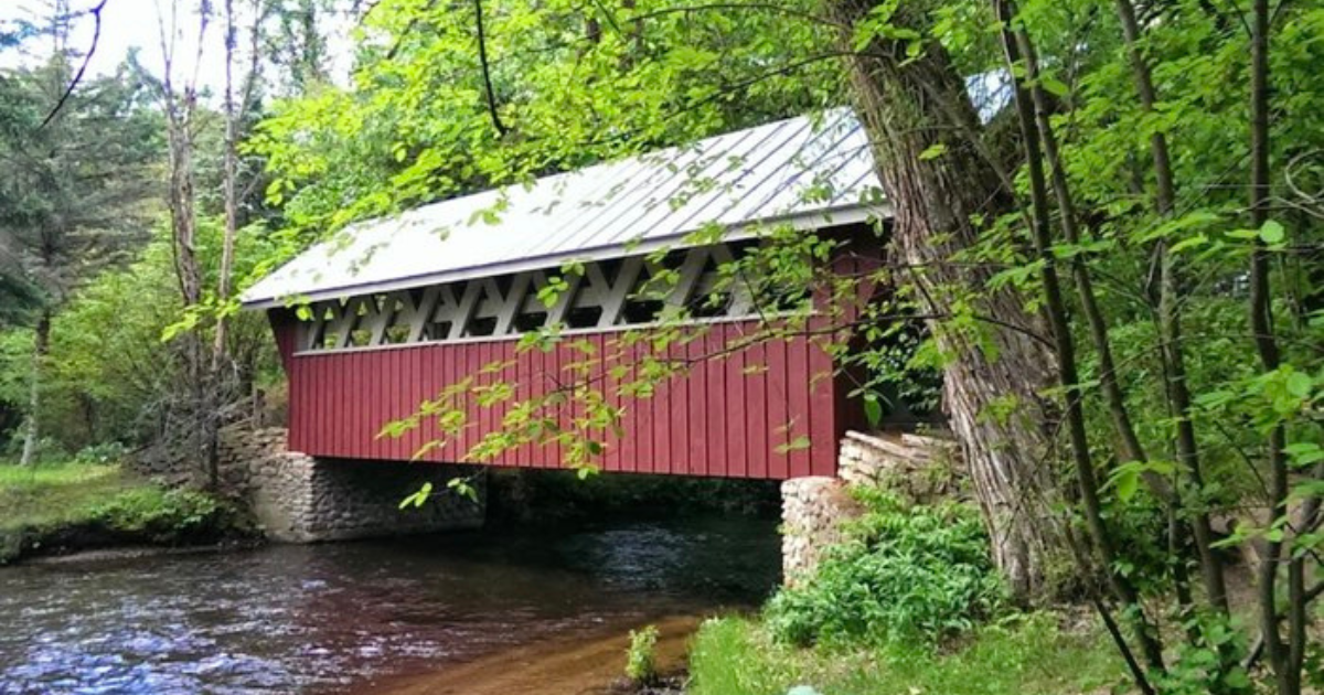 Explore Waupaca Covered Bridge And Other Bridges In Wisconsin