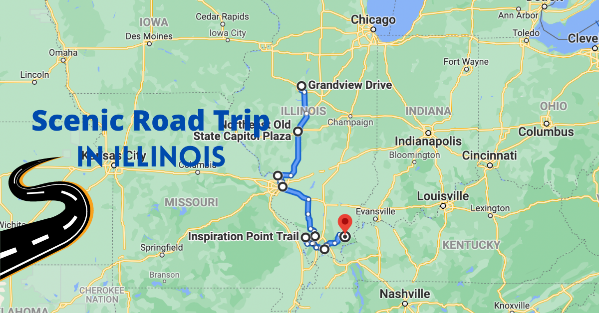 Take This Scenic Road Trip In Illinois