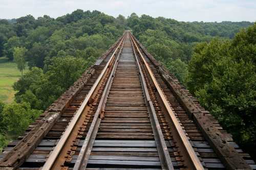 Tallest Bridge In Indiana: The Tulip Trestle Bridge