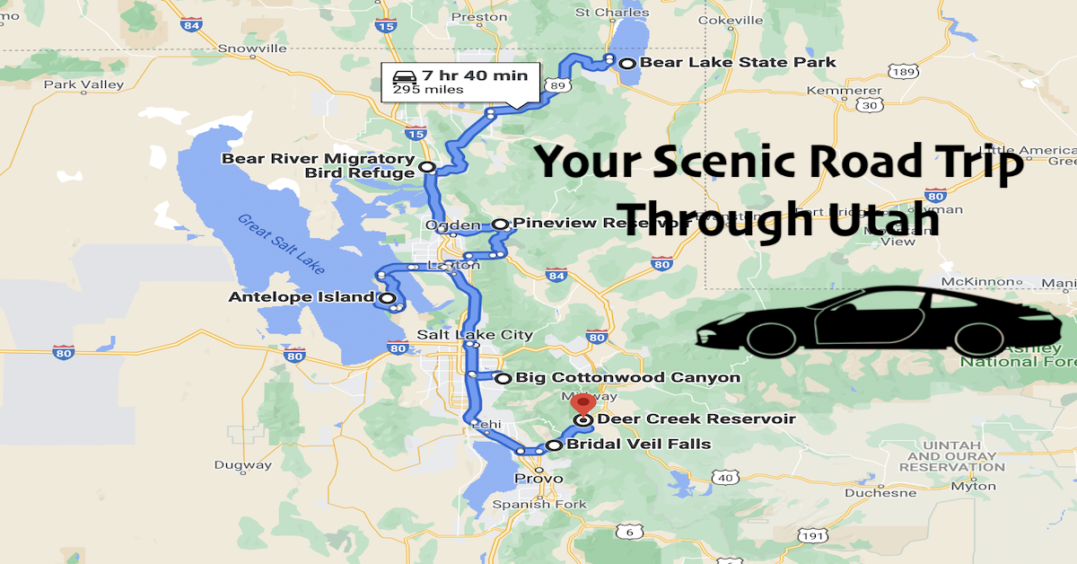 Experience This 295-Mile Scenic Road Trip In Utah