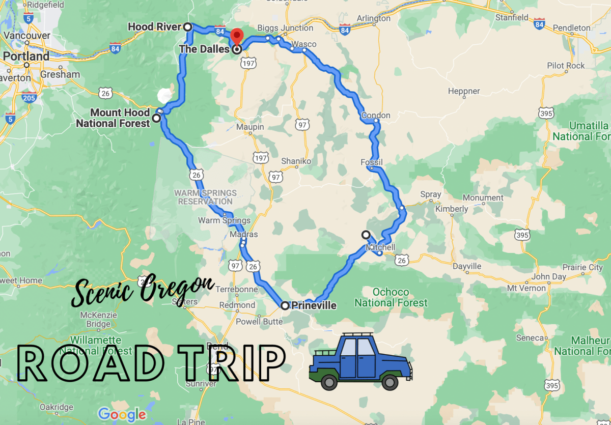 This 370-Mile Road Trip Leads To The Most Scenic Parts Of Oregon