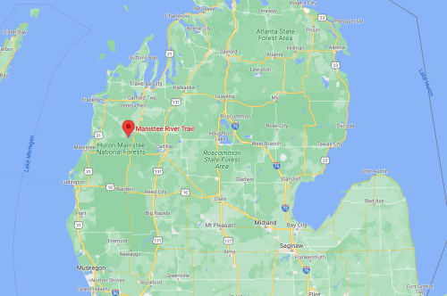Best Winter Hikes In Michigan: Manistee River Trail