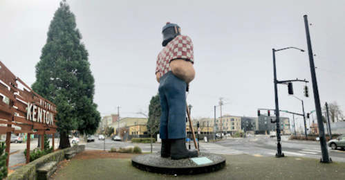 The Story Behind The Massive Paul Bunyan Statue In Portland