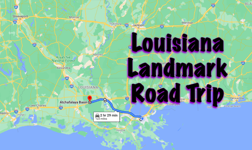 This Epic Road Trip Leads To 7 Iconic Landmarks In Louisiana