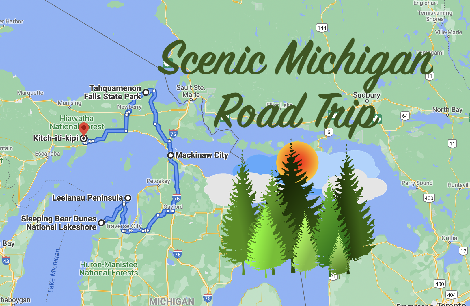 This 375-Mile Road Trip Leads To Some Of The Most Scenic Parts Of ...