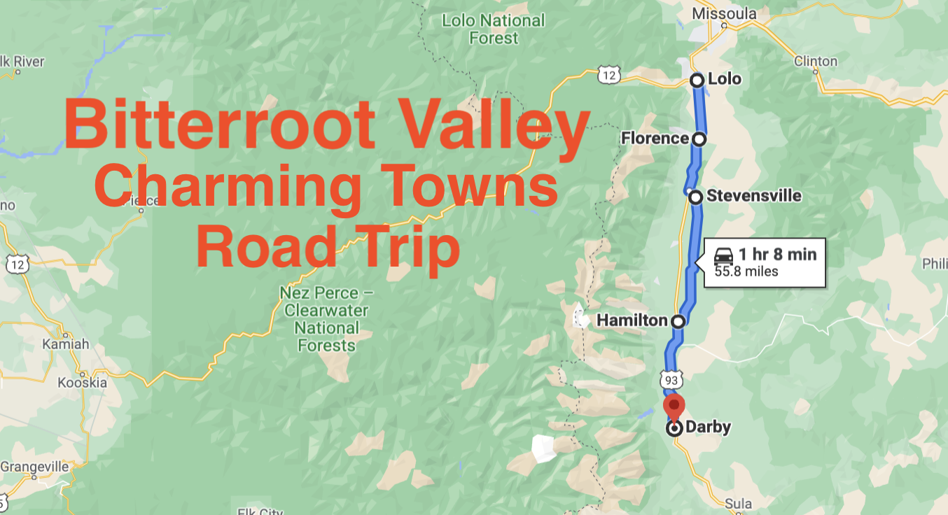 Take This Road Trip To The Most Charming Bitterroot Valley Towns In Montana