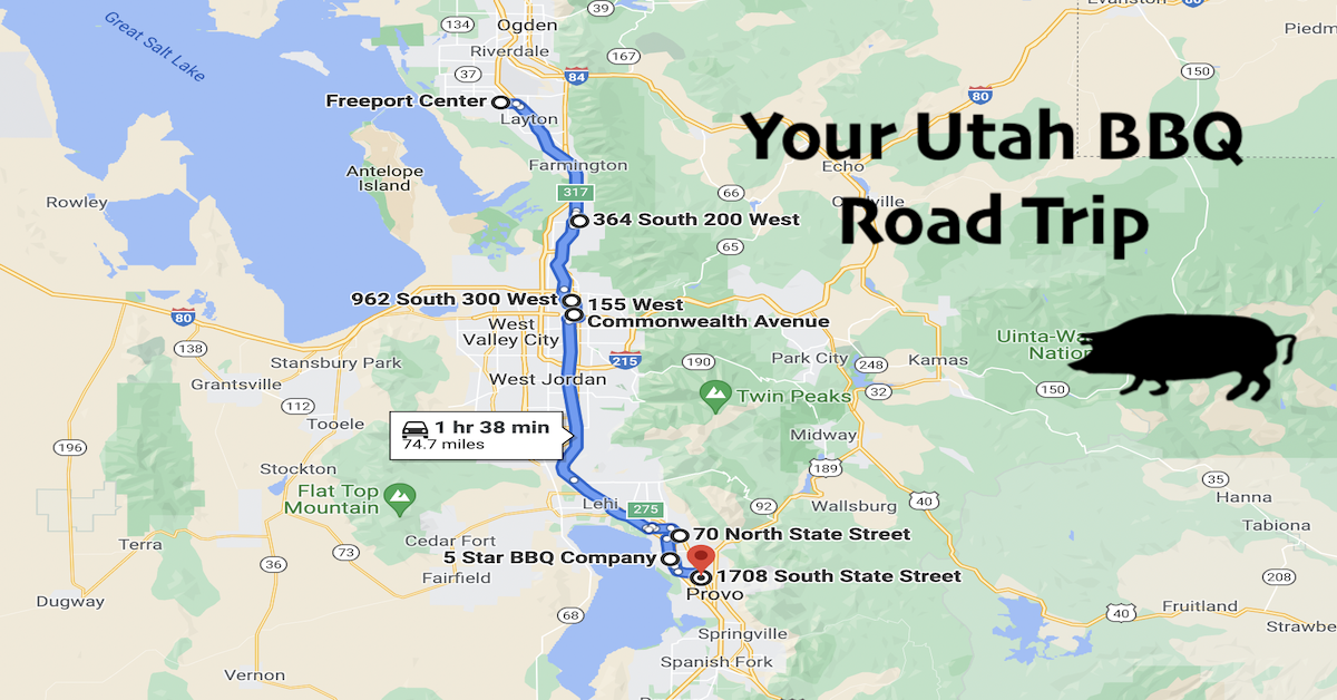 This Road Trip Takes You To 7 Best BBQ Restaurants In Utah