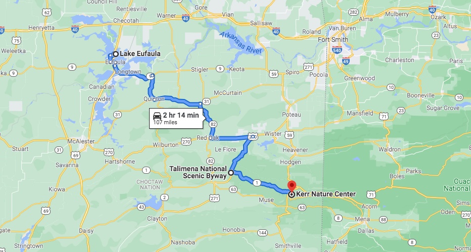 The 107-Mile Road Trip To Some Of The Most Scenic Parts Of Oklahoma