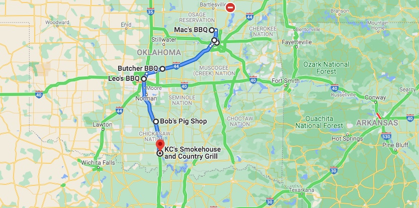 The Most Delicious Oklahoma Road Trip Takes You To 6 Hole-In-The-Wall ...