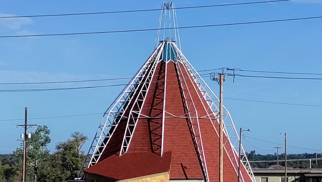 A Teepee-Shaped Church Was Designed By A Famous Architect And Left To ...