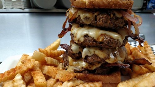 Tackle The Three-Pound Burger At This North Carolina Restaurant