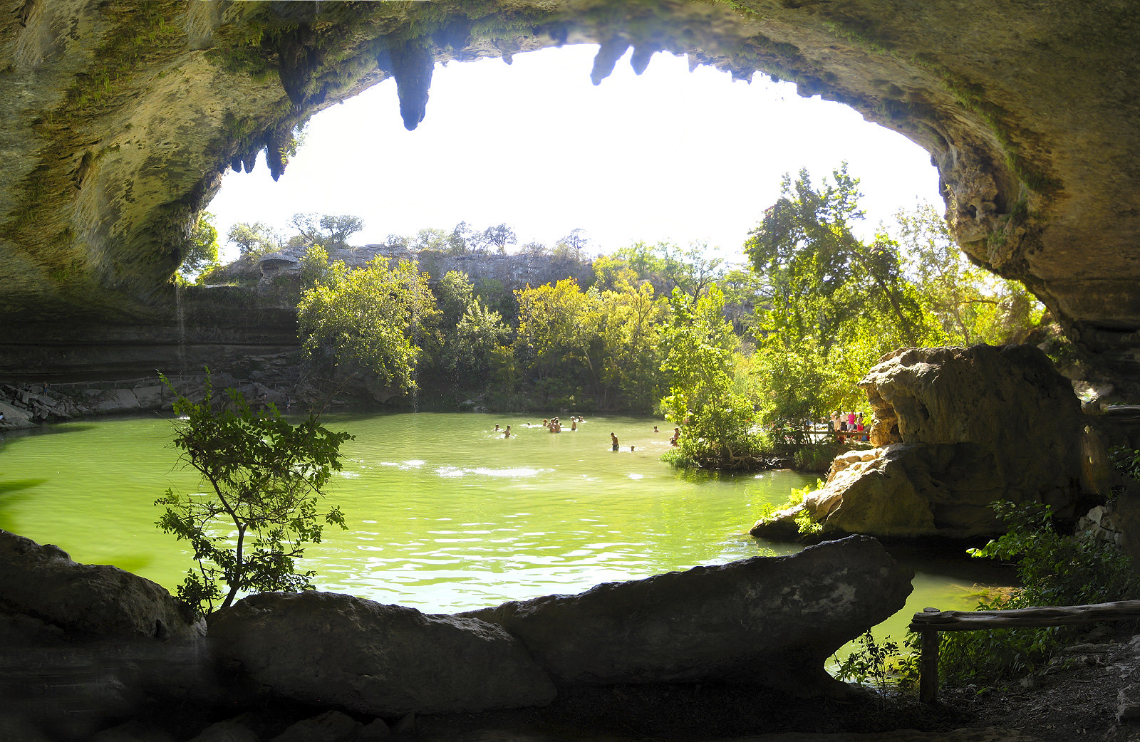 Hamilton Pool Wallpaper