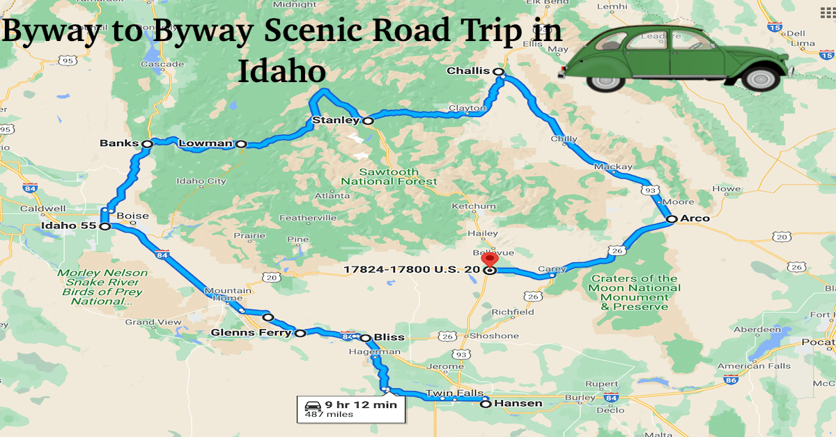 Take This Epic Road Trip On The Best Scenic Backroads In Idaho