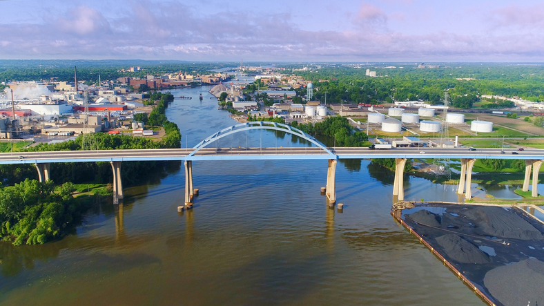 The Tallest, Most Impressive Bridge In Wisconsin Can Be Found In The ...