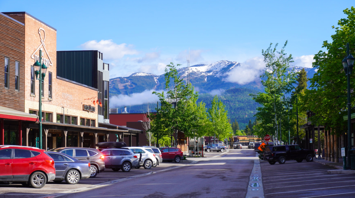 Whitefish, Montana Is A Delightful And Walkable Small Town