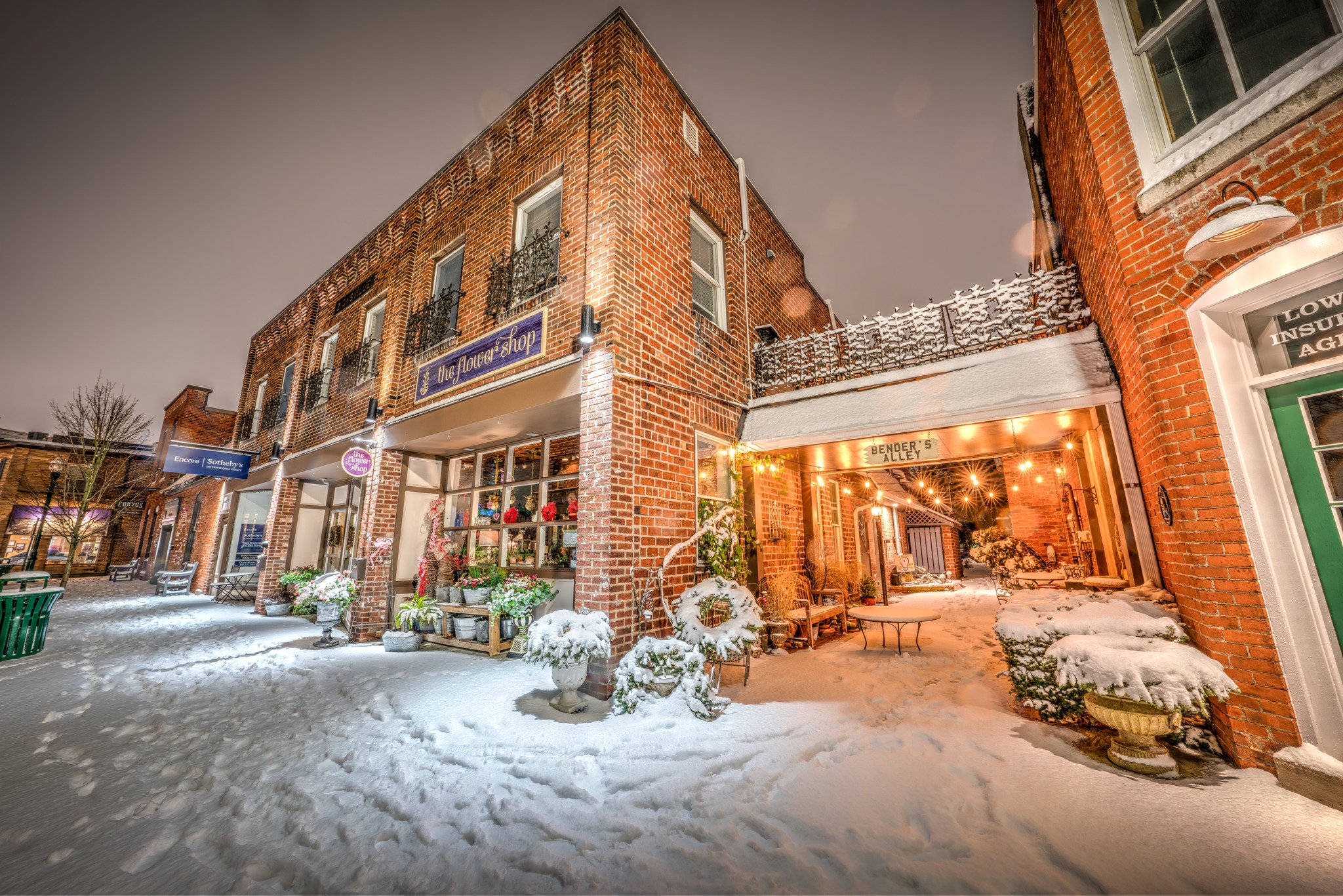 Winter Zionsville Indiana