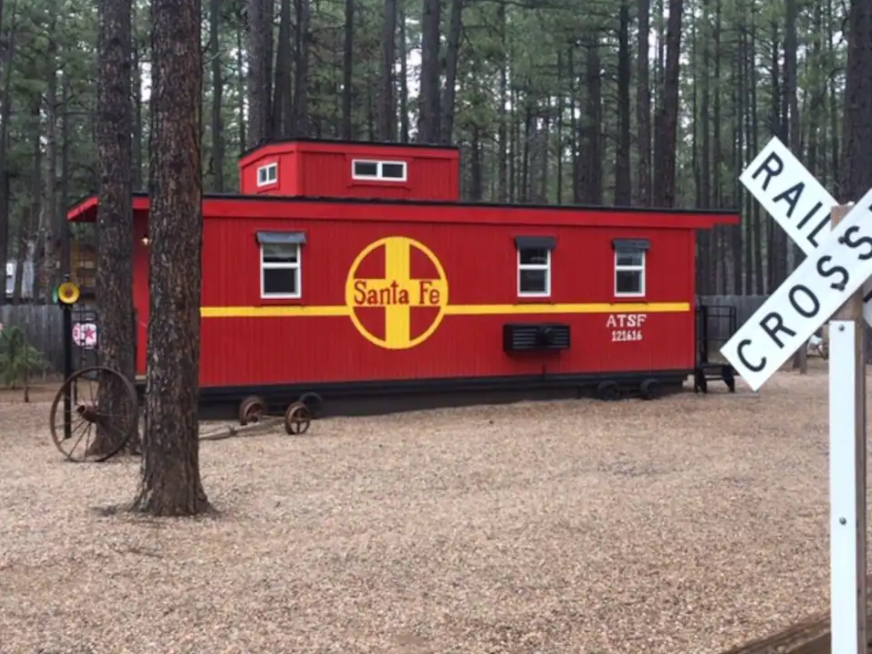 The Train Car Getaway In Arizona To Check Out When You Want To Stay ...