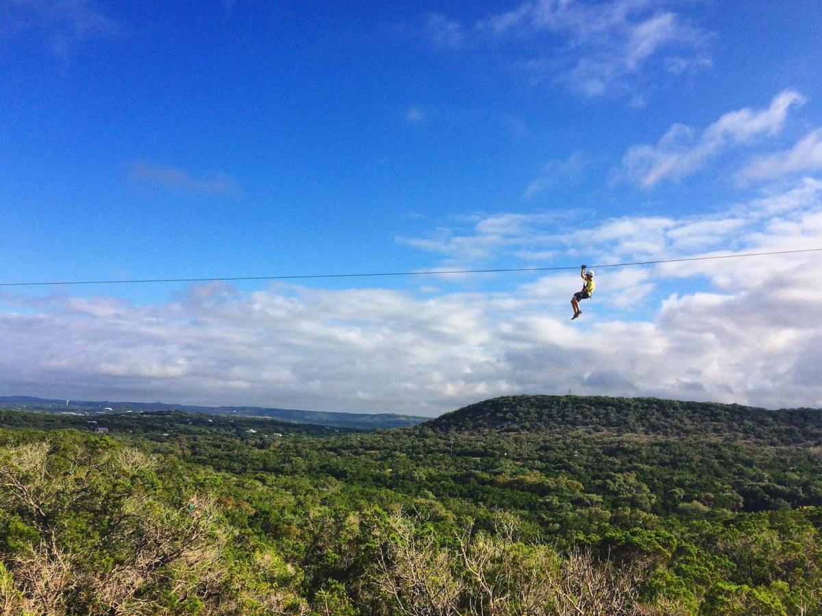 Best Ziplining In Texas: Wimberley Zipline Adventures