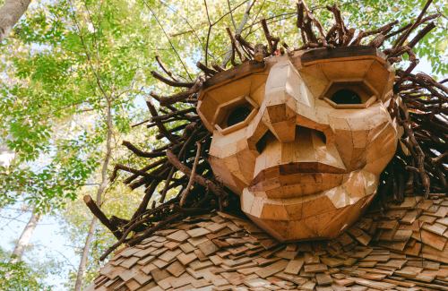 See The Wonderfully Whimsical Giant Trolls At Aullwood Audubon In Ohio