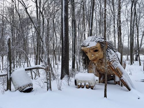 See The Wonderfully Whimsical Giant Trolls At Aullwood Audubon In Ohio