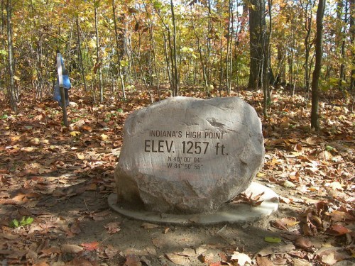 Hoosier Hill Is The Highest Point In Indiana
