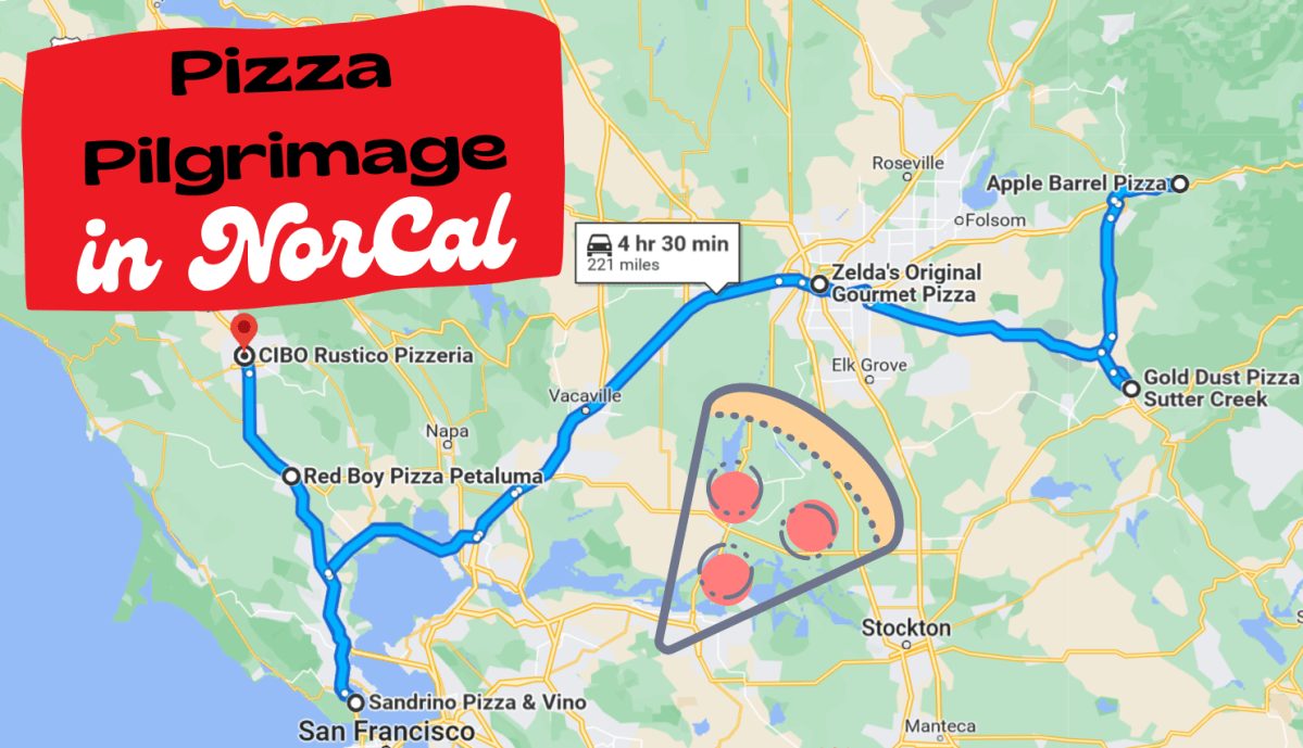 This Pizza Pilgrimage In Northern California Is The Tastiest