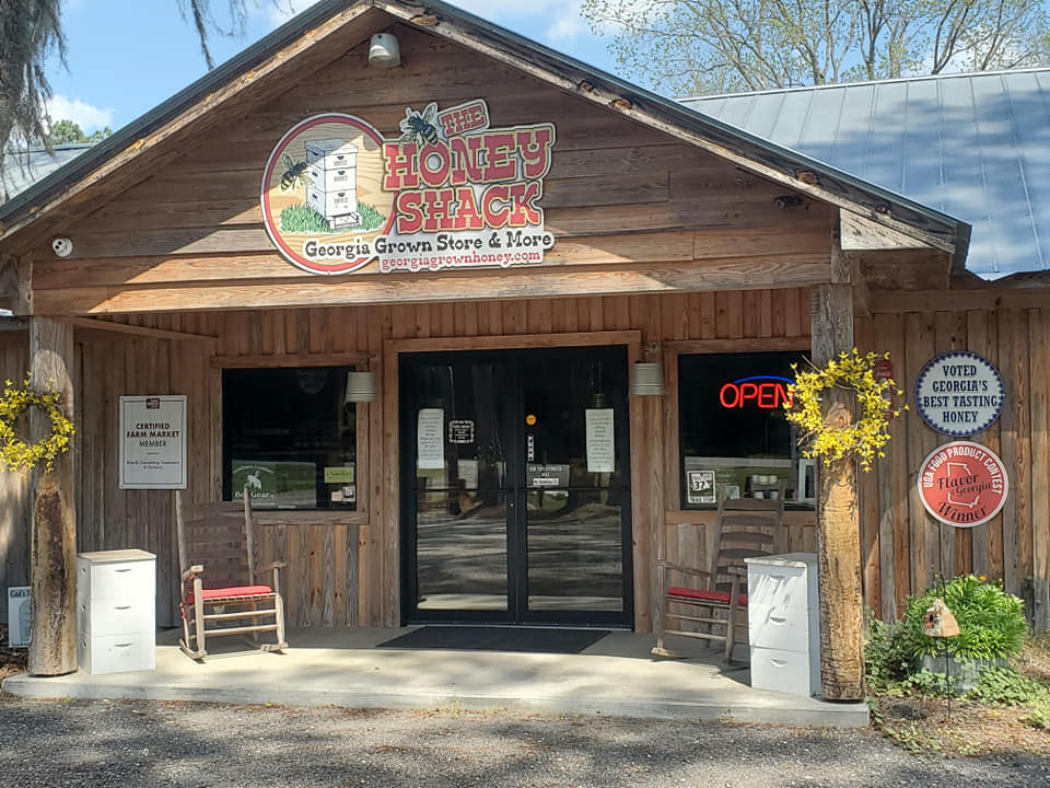 Enjoy Local Honey At The Honey Shack In Homerville, Georgia.