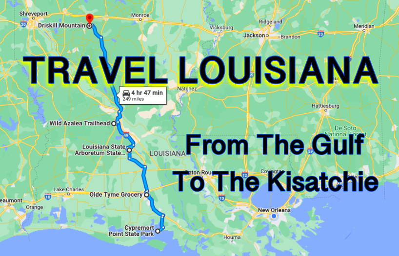 This Is The Most Scenic Road Trip In Louisiana