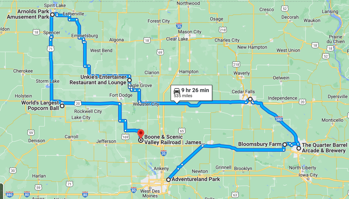 This Epic Road Trip Takes You To Iowa's Best Family Destinations