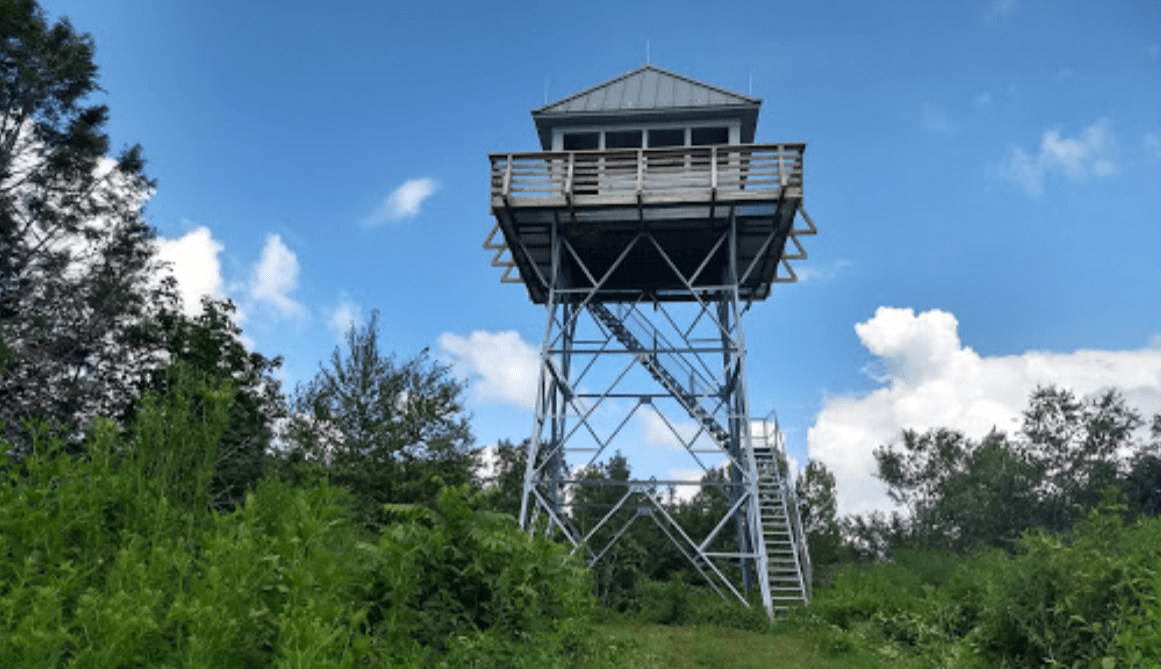 You Can Drive Right Up To Rich Mountain Fire Tower In North Carolina