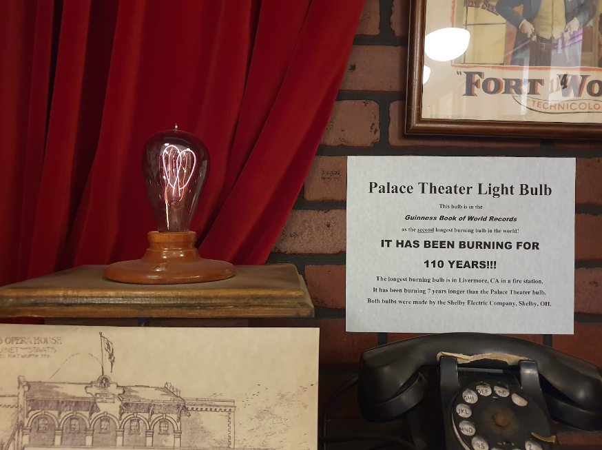 Texas' Palace Light Bulb: Second Longest Burning Light Bulb On Earth