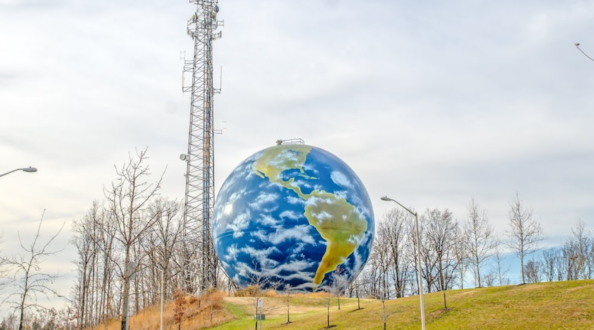 Earthoid Water Tower In Maryland Is A Must-See Roadside Attraction