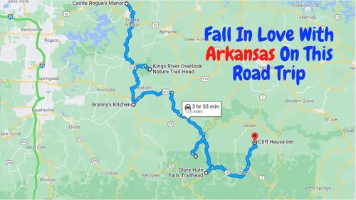 The Most Scenic Road Trip Of Arkansas Is Stunning