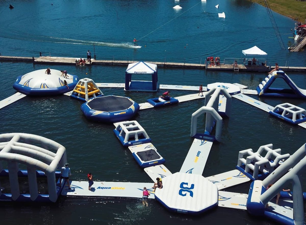 Wake Zone Cable Park: Oklahoma's Inflatable Floating Water Park