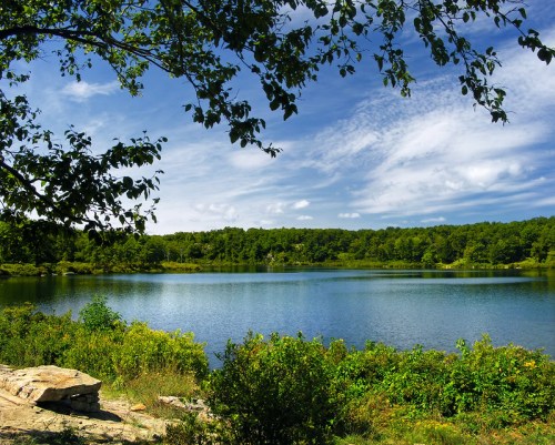Sunfish Pond Is A Beautiful Glacial Lake In New Jersey