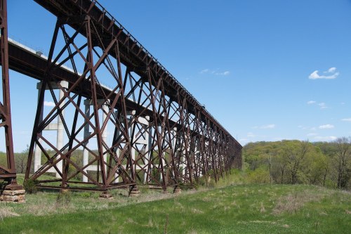 The Kate Shelley High Bridge Is A Historic Bridge To Nowhere